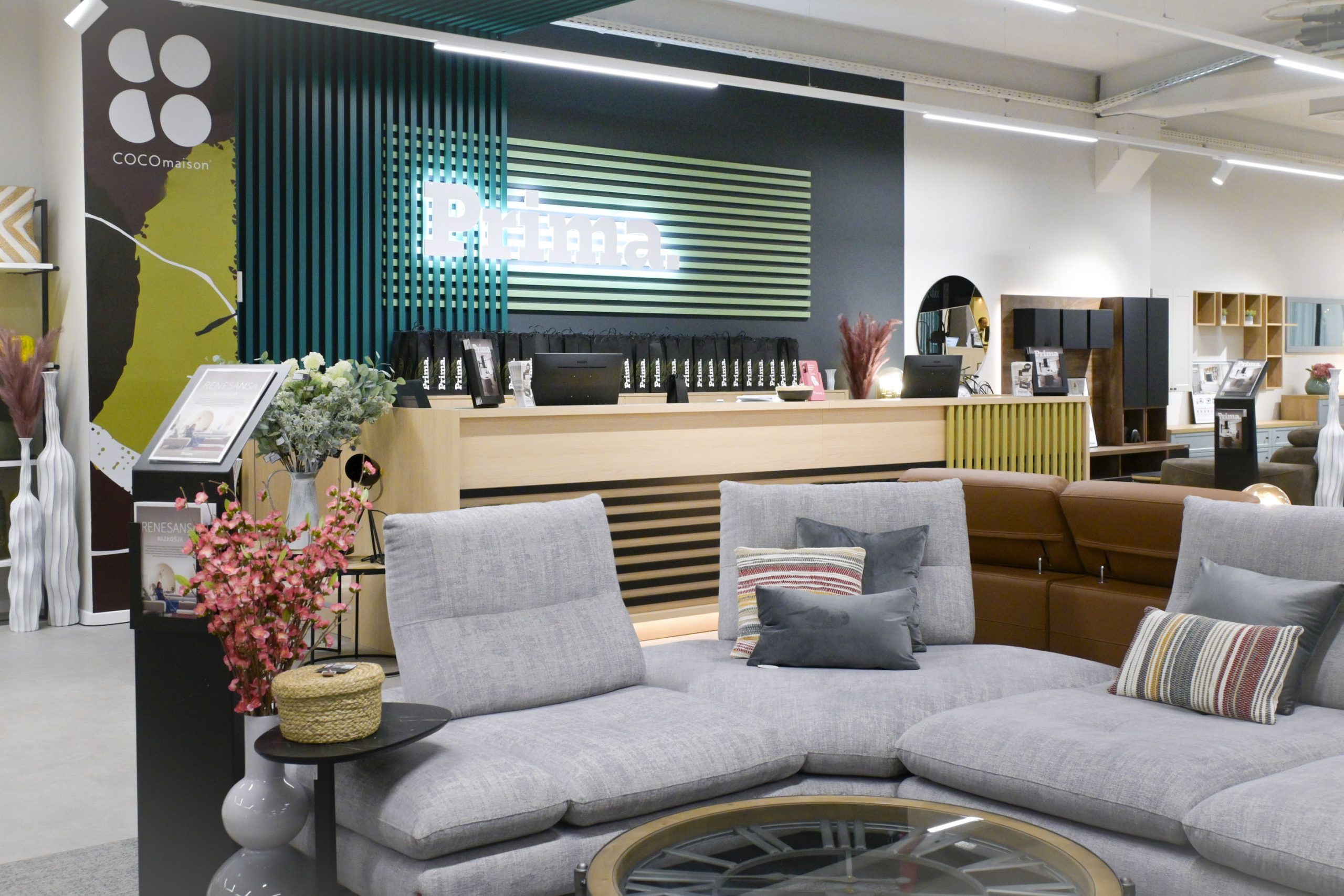 First Prima furniture store in Slovenia is in BTC City Murska Sobota ...